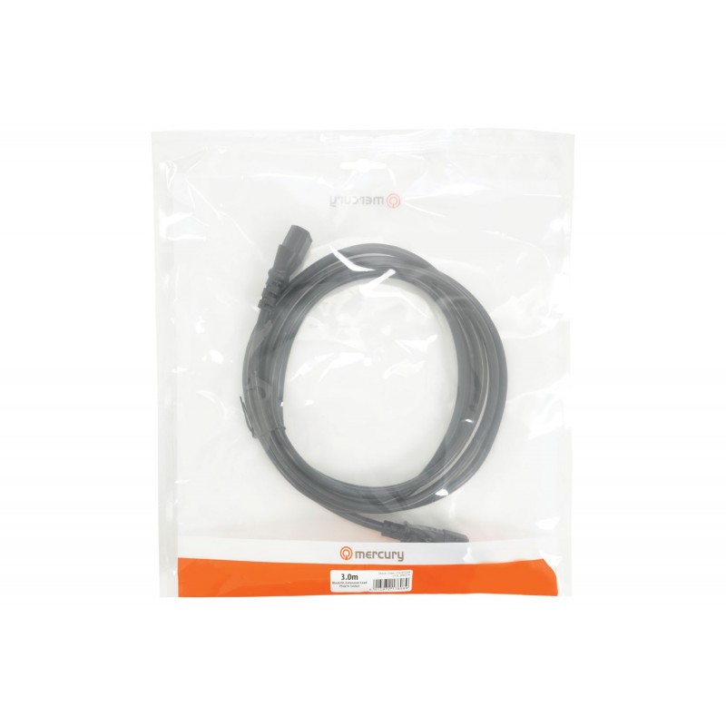 Mains Extension Lead IEC Plug - IEC Socket 3.0m