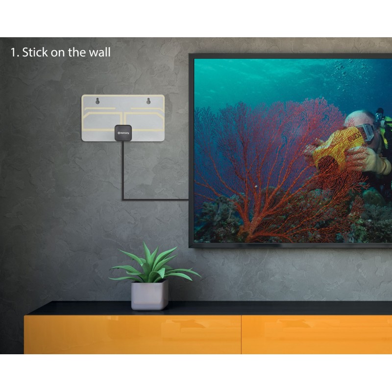 Paper-thin Transparent HDTV Aerial