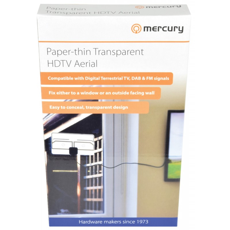 Paper-thin Transparent HDTV Aerial