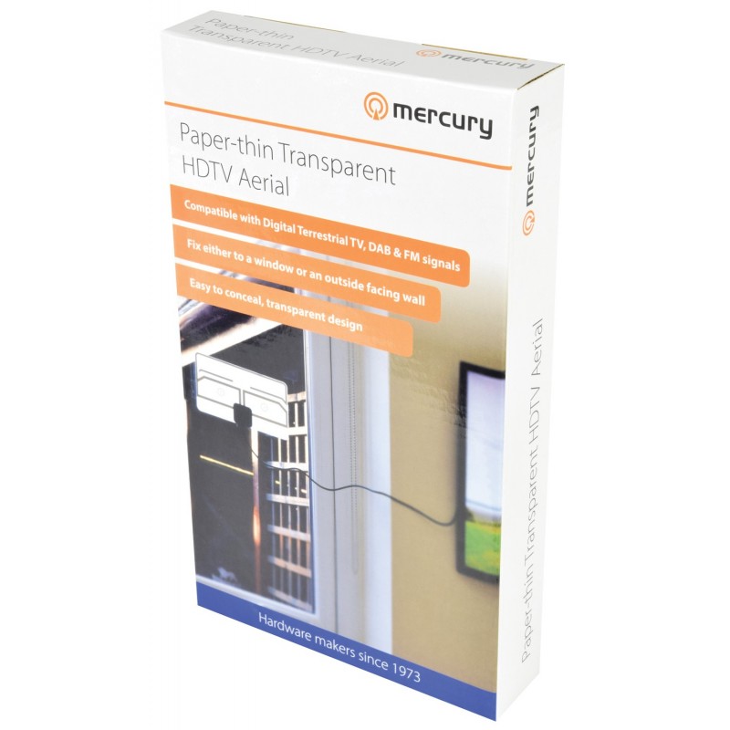 Paper-thin Transparent HDTV Aerial