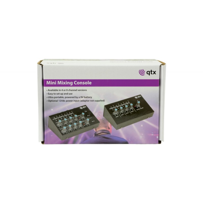 8 Channel Mini Microphone Mixer