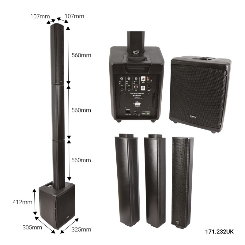 Neolith Portable Column Array 300WRMS
