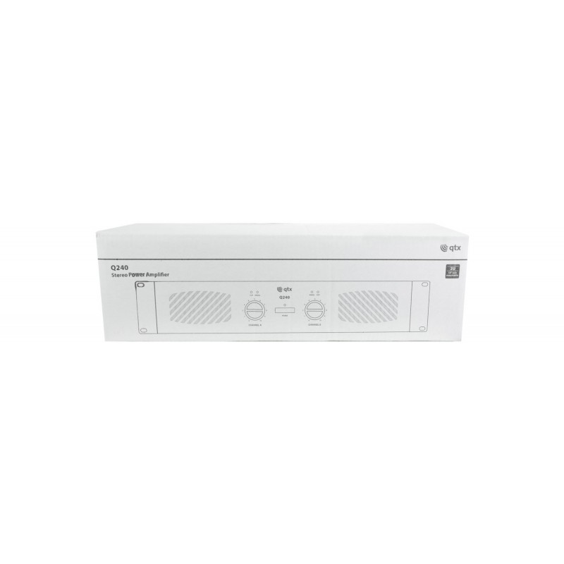 Q240 power amplifier 2 x 120W