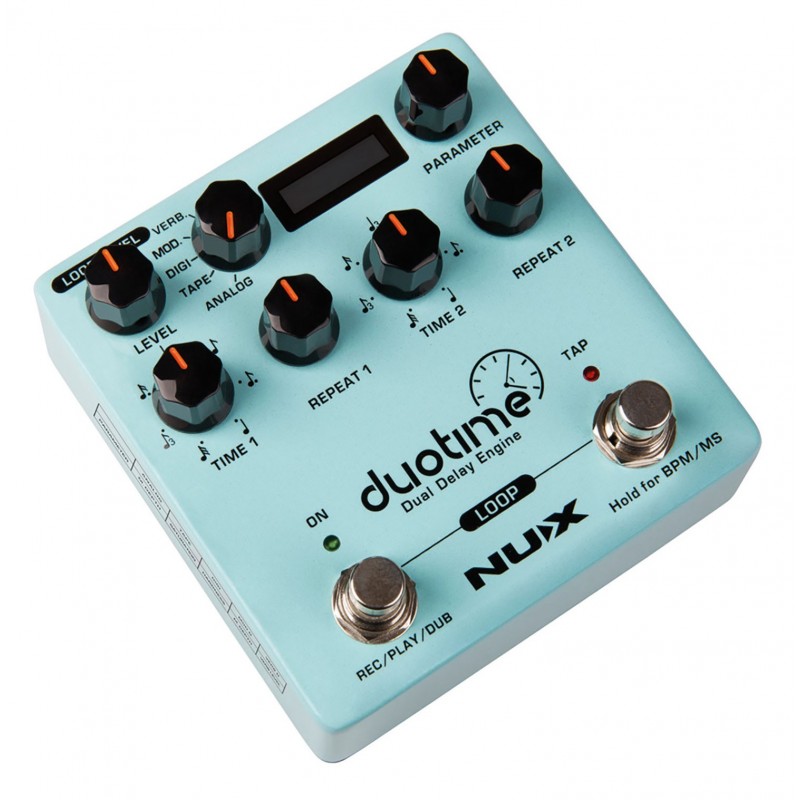 NuX Duo Time Dual Delay Pedal