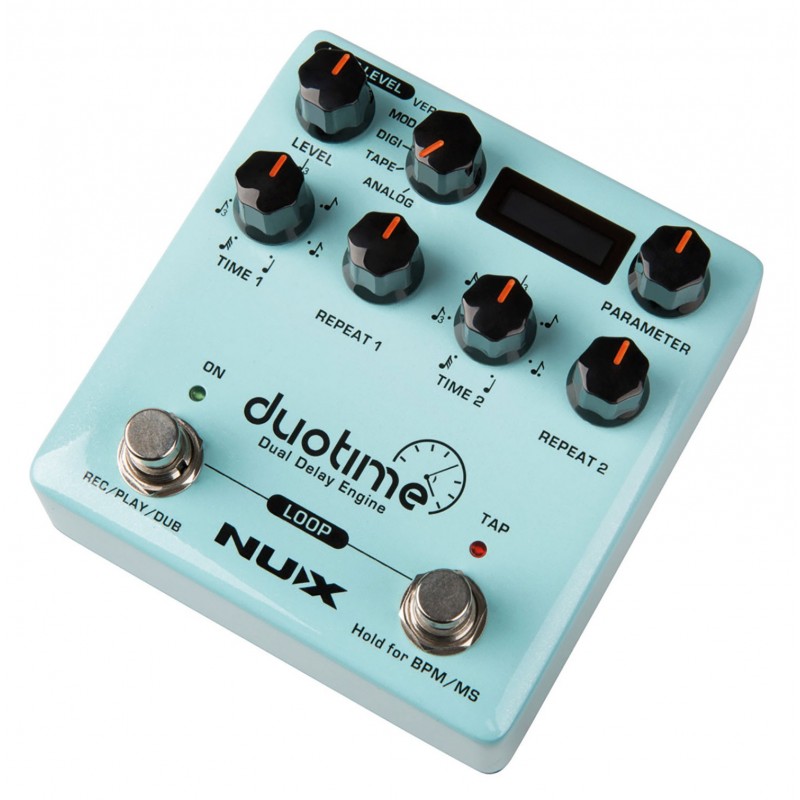 NuX Duo Time Dual Delay Pedal
