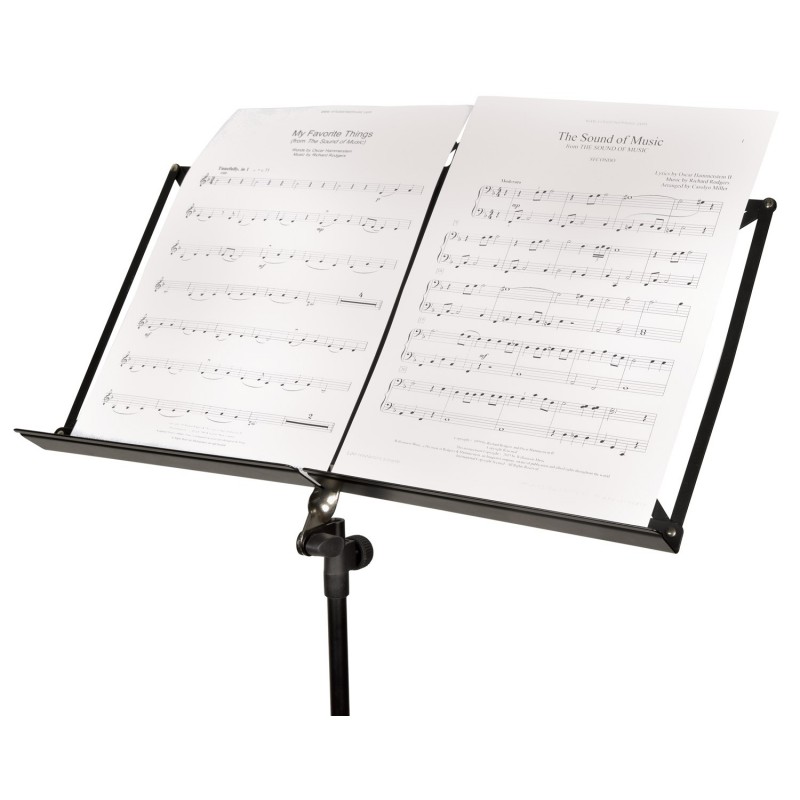 Folding Sheet Music Stand Blk