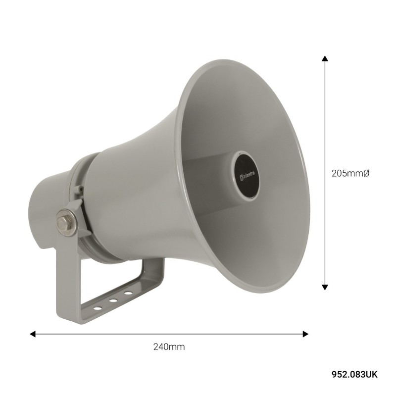 H15V Round Horn 8in 100V 15W