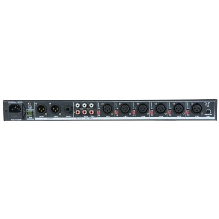 ML622 6 Mic + 2 Aux Rack Mixer 1U