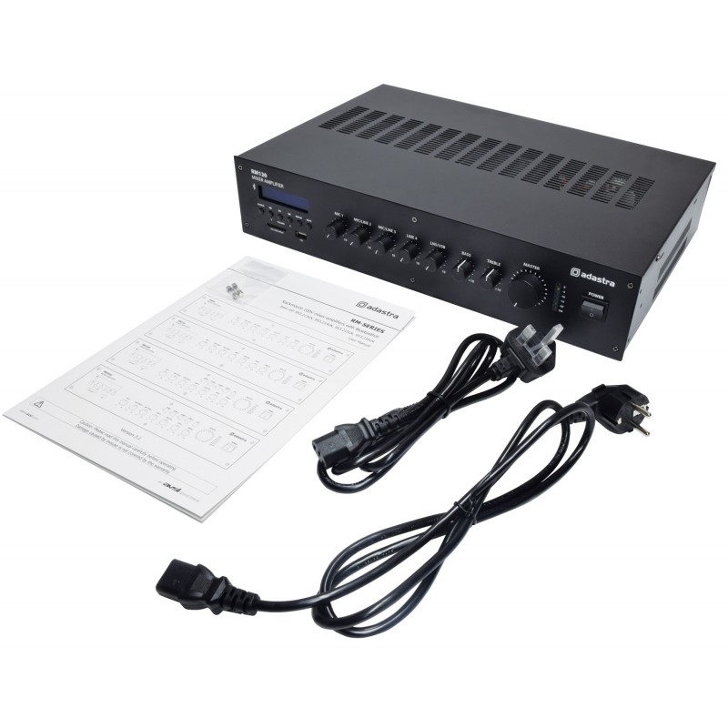 120W Mixer-Amplifier 100V RM120