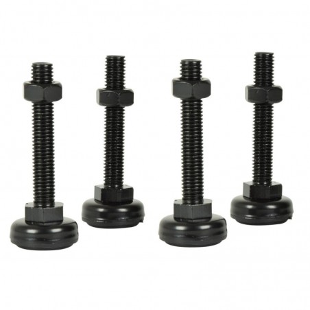 Adjustable feet for Rack Cabinets - Set of 4