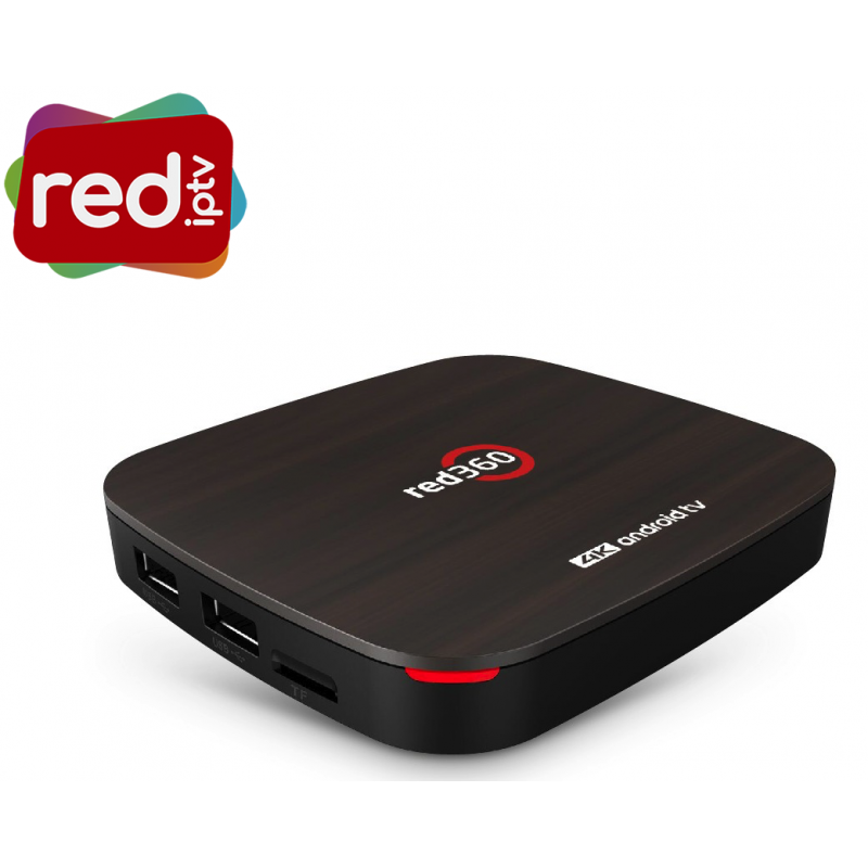 Red 360 4K Android Tv Box + FTA IP TV Channels