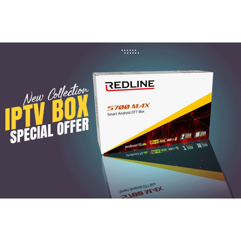 Redline S700 MAX 4K Android Box