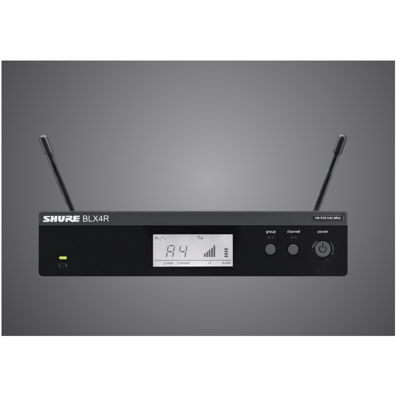 SHURE BLX24R/SM58 Wireless Rack-mount Vocal System with SM58